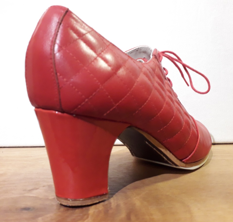 Zapato Profesional de Flamenco Guatiné II rojo | Alma Mora
